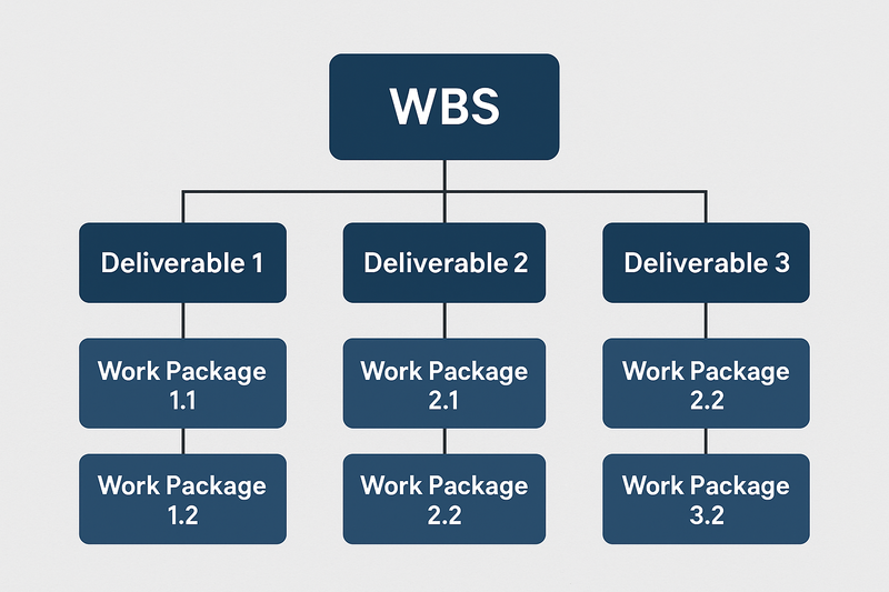 WBS là gì? Định nghĩa, ví dụ, cách xây dựng sơ đồ WBS